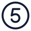 5 Circle Icon Free Download | PNG, SVG & Icon Font Format